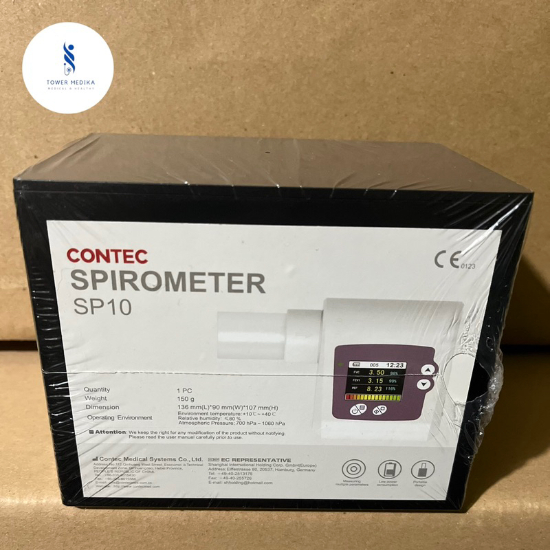 Jual SPIROMETER CONTEC SP10 / SPIROMETER CONTEC MONITOR SP10 | Shopee Indonesia