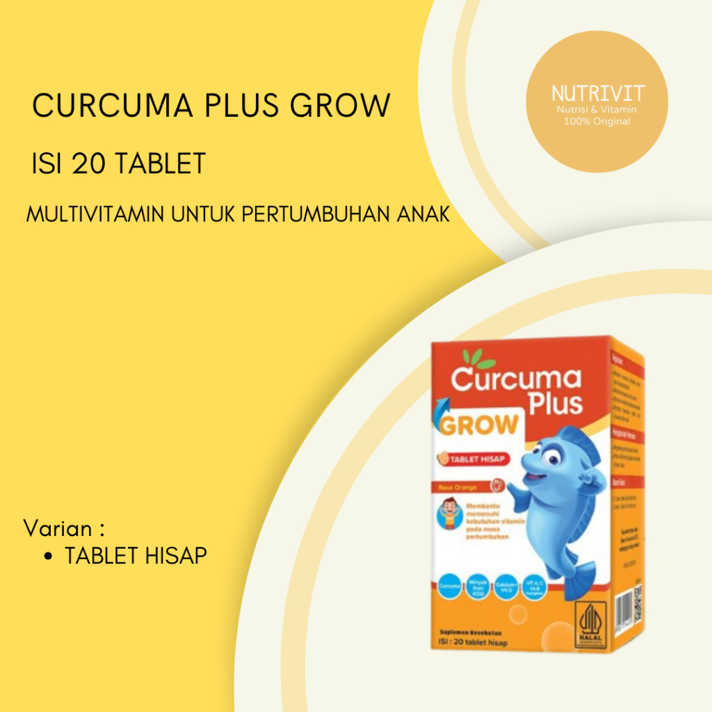 Jual Curcuma Plus Go Talz Rasa Jeruk 20 Tablet | Shopee Indonesia