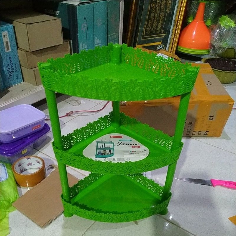 Jual rak sudut/rak segitiga/rak jasmine | Shopee Indonesia