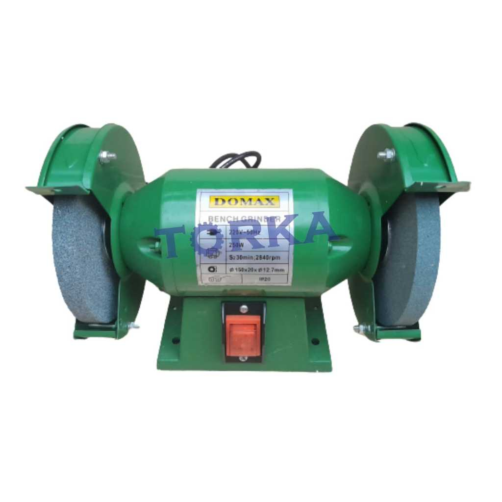 Jual Bench Grinder DOMAX Gerinda Duduk 6inch | Shopee Indonesia