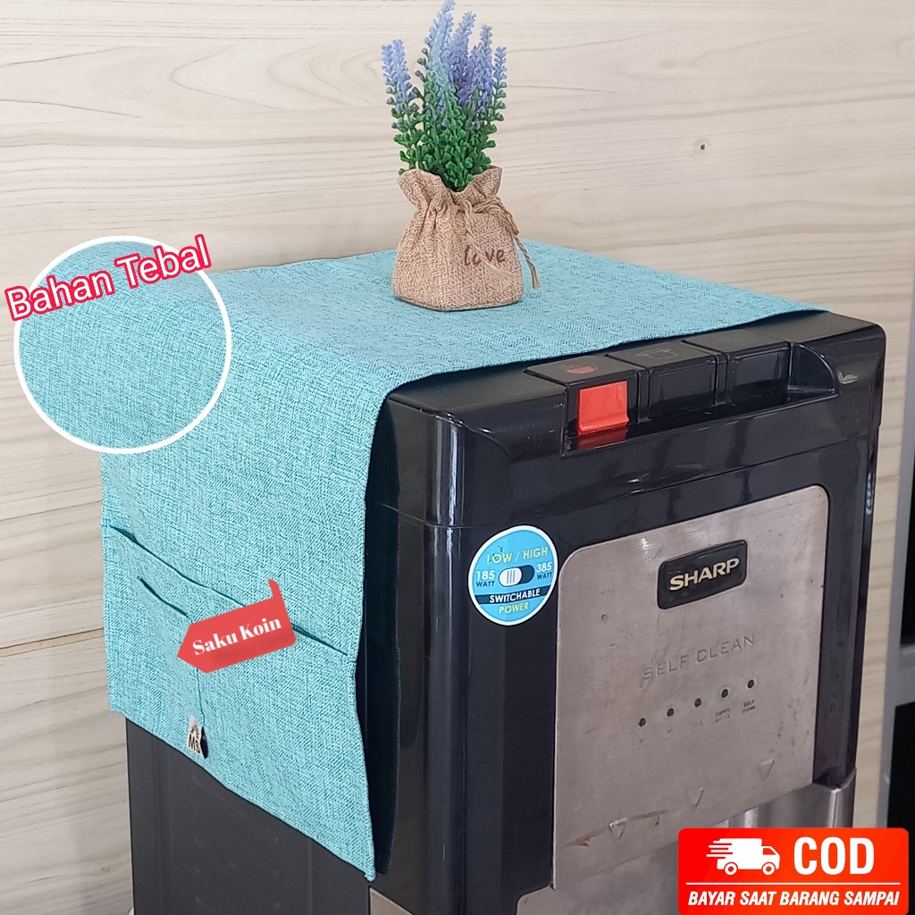 Jual COVER DISPENSER KAIN FABRIC TEBAL - TAPLAK DISPENSER - TUTUP ...