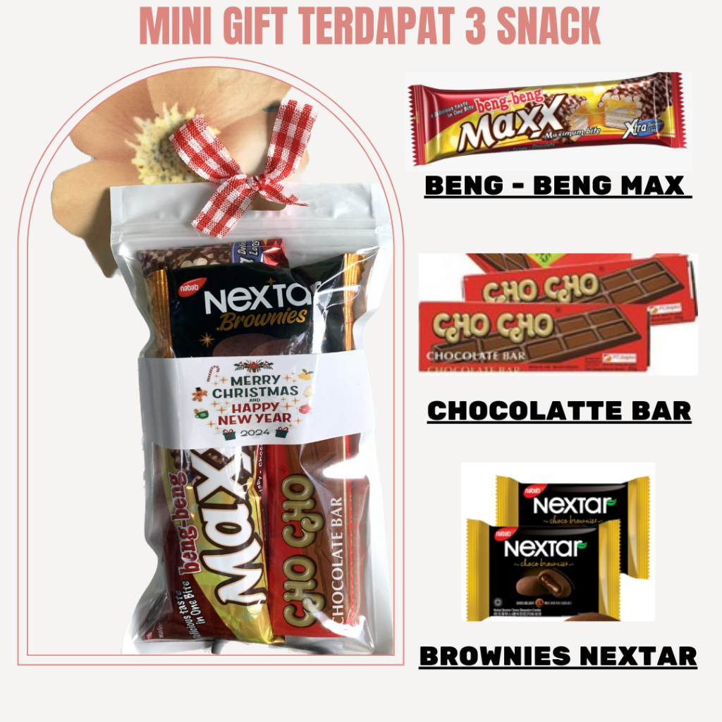 Jual MINI GIFT SNACK EDISI NATAL TAHUN BARU/ MINI GIFT SNACK HARI RAYA ...