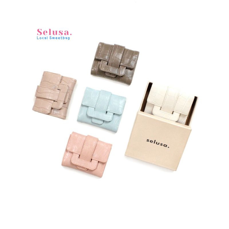 Jual SELUSA MONA WALLET (Free Exclusive Hard Box) | Dompet Lipat Dompet ...