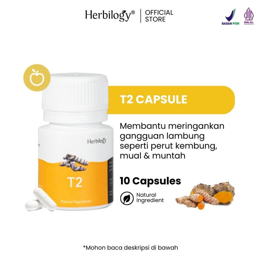Jual Trial size Herbilogy T2 10 Capsule | Shopee Indonesia