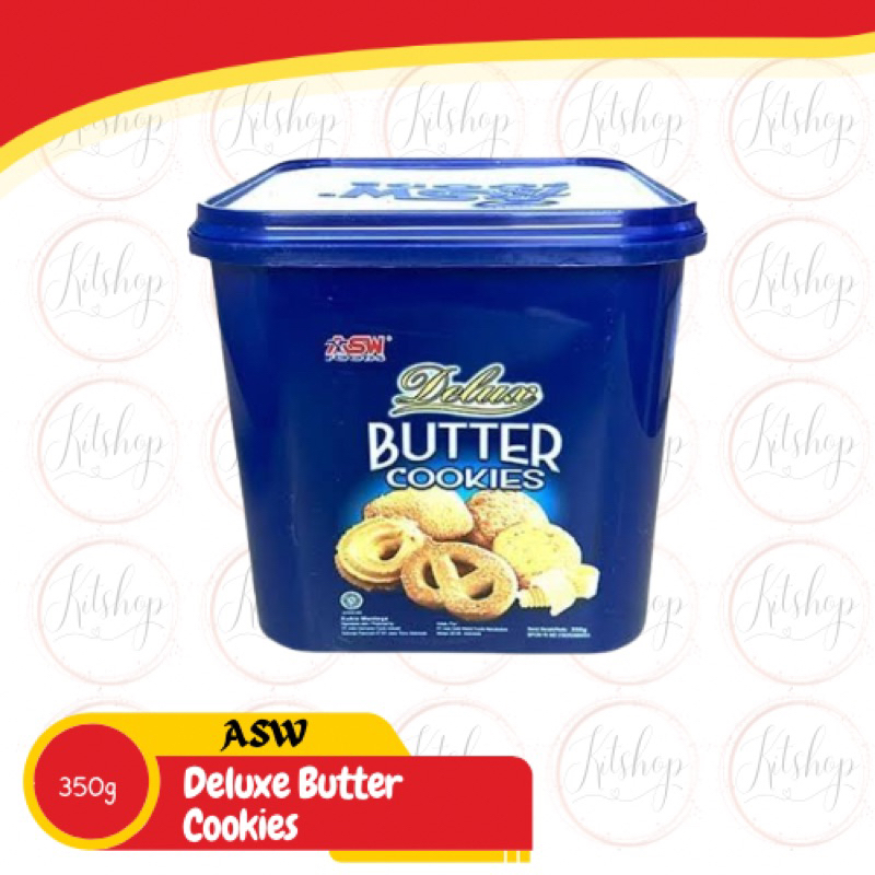 Jual Biskuit ASW DELUX Butter Cookies 350gr | Shopee Indonesia