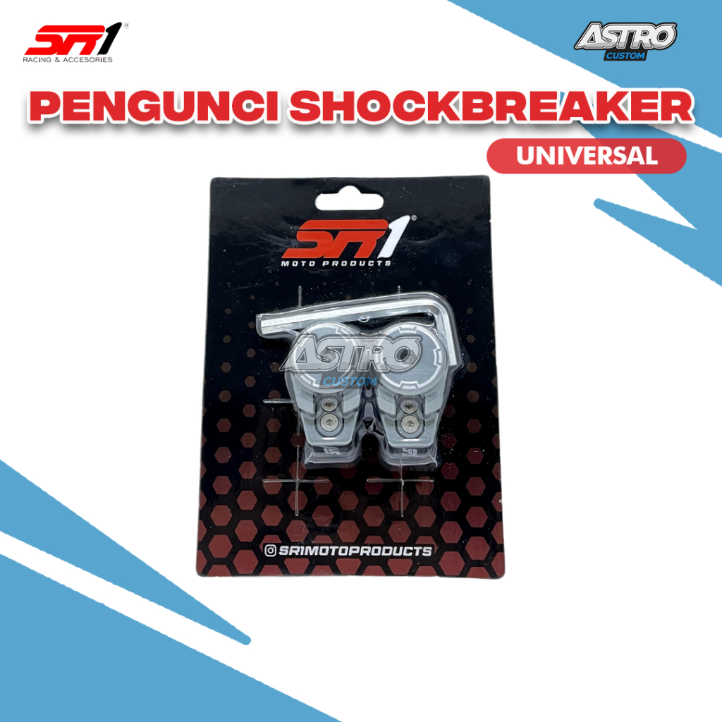 Jual Pengunci Shock SR1 Beat Scoopy Vario Nmax Aerox PCX XMAX UNIVERSAL ...