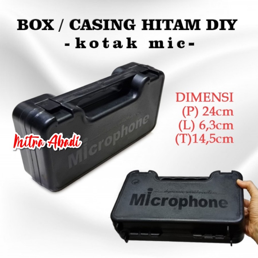 Jual Mic Box / Kotak Mic Koper Penyimpanan Mic Microfon Microphone ...