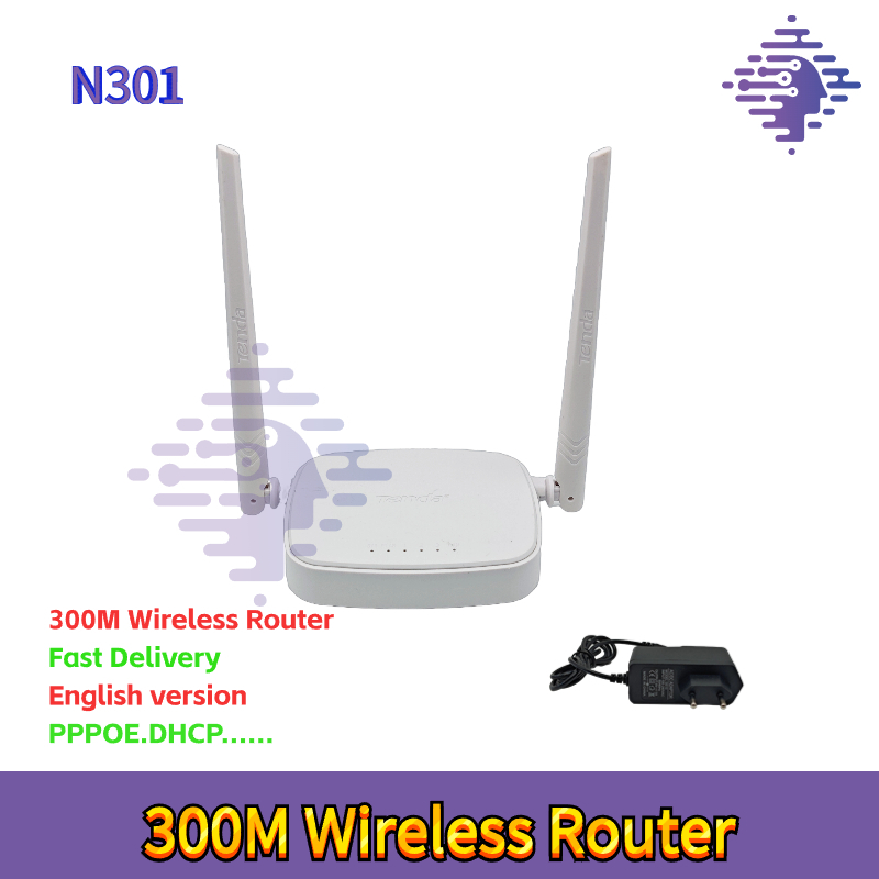 Jual N301 Router Wiresless WiFi 300Mbps Easy Setup Support (English ...