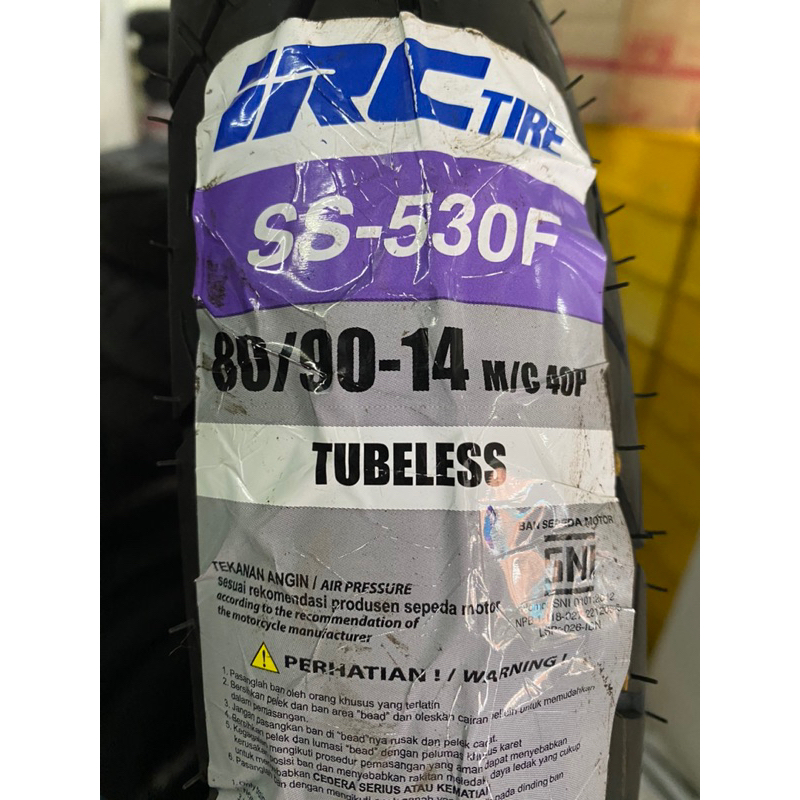 Jual Ban Luar Ring 14 IRC 80/90-14 SS 530F (Tubeless) | Shopee Indonesia