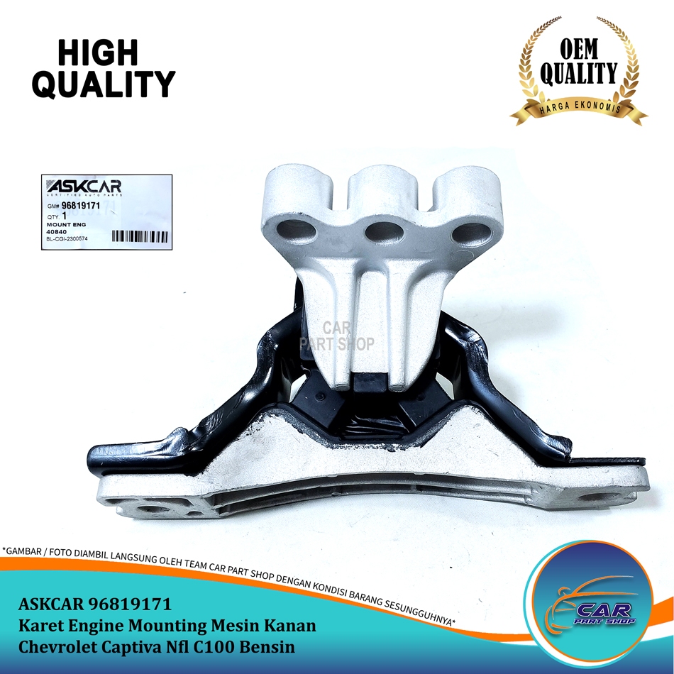 Jual Karet Engine Mounting Mesin Kanan Chevrolet Captiva Nfl C100 ...