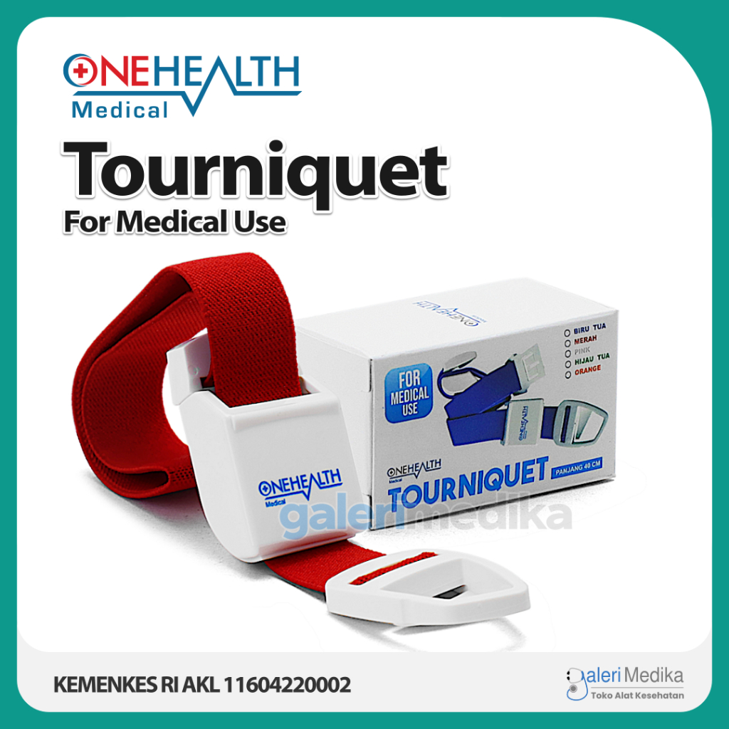 Jual Tourniquet Medis OneHealth / Tali Tourniquet / Torniket ...