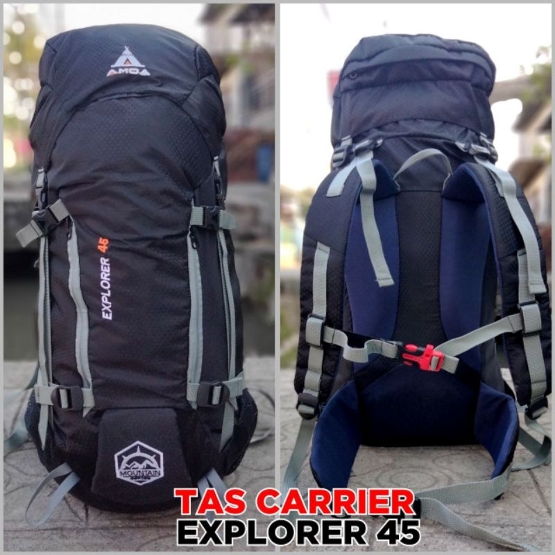 Jual GROSIR Tas Carrier Pendaki Gunung - Mountain Bag Hiking - 45 Liter ...