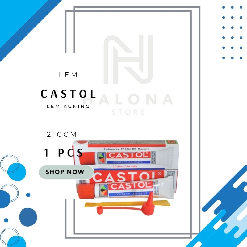 Jual 1PCS Lem Castol 21ccm | Shopee Indonesia