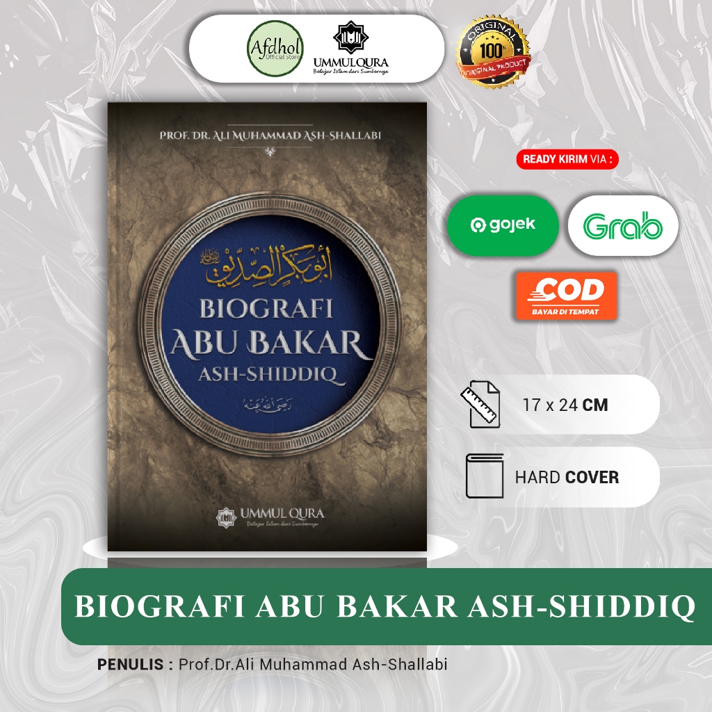Jual Biografi Abu Bakar Ash-Shiddiq - Prof. Dr. Ali Muhammad Ash ...