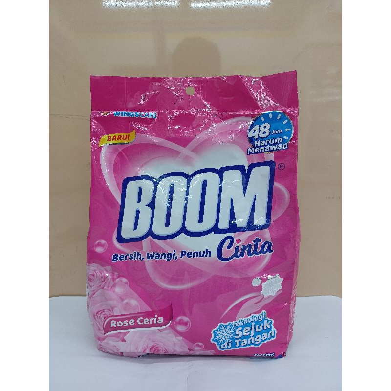 Jual Boom Detergent Bubuk Cinta Rose Ceria 800G | Shopee Indonesia
