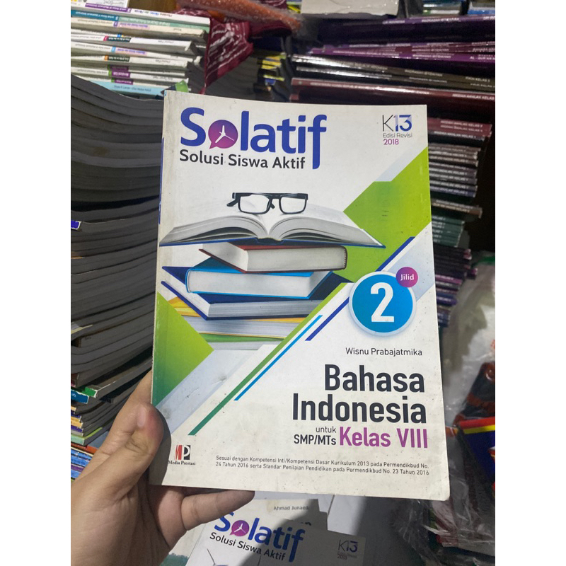 Jual Solatif solusi siswa aktif Bahasa Indonesia SMP Kelas VIII ...