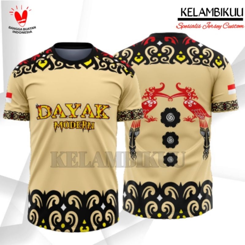 Jual JERSEY MOTIF BATIK TERBARU/BAJU KAOS MOTIF BATIK DAYAK MURAH/BAJU KAOS CUSTOM FREE NAMA DAN ...