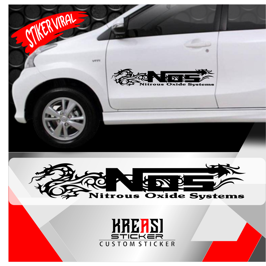 Jual STIKER NOS NAGA MOBIL | Shopee Indonesia