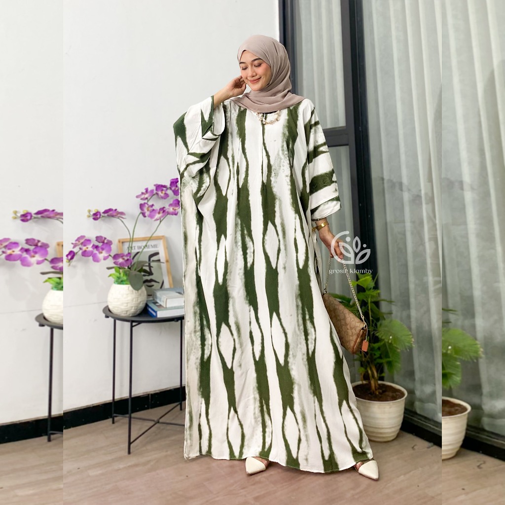 Jual Kaftan Palermo Peru Tanzania Rayon Premium Busui Dress Super Jumbo ...