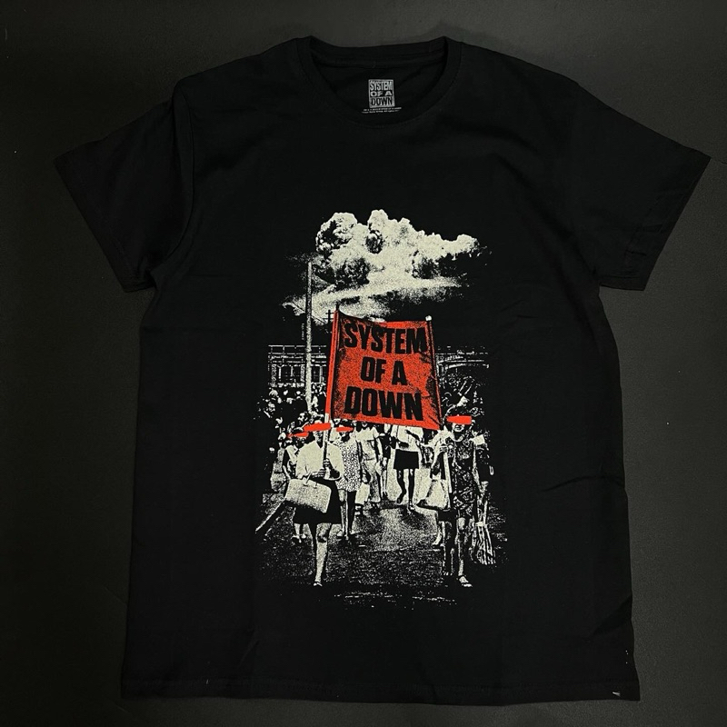 Jual Kaos Band System of a Down (SOAD) Original - Banner March | Shopee ...