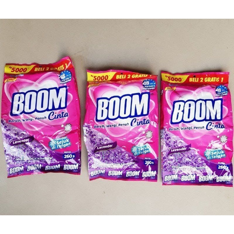 Jual Boom Detergen 260G (3Pc) | Shopee Indonesia