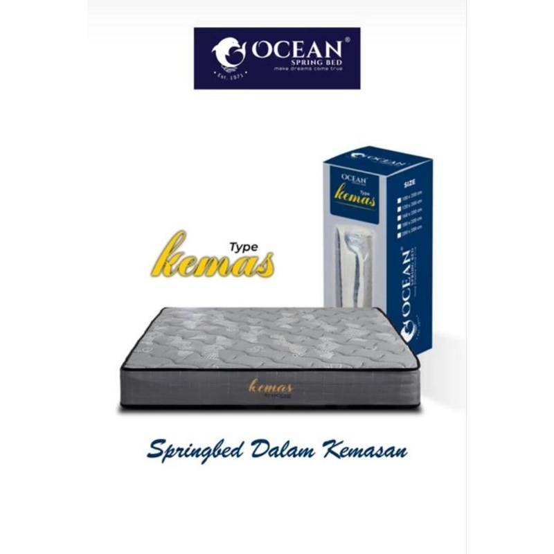 Jual OCEAN Kasur in the box - kemas - Kasur Gulung - Kasur Per Dalam ...