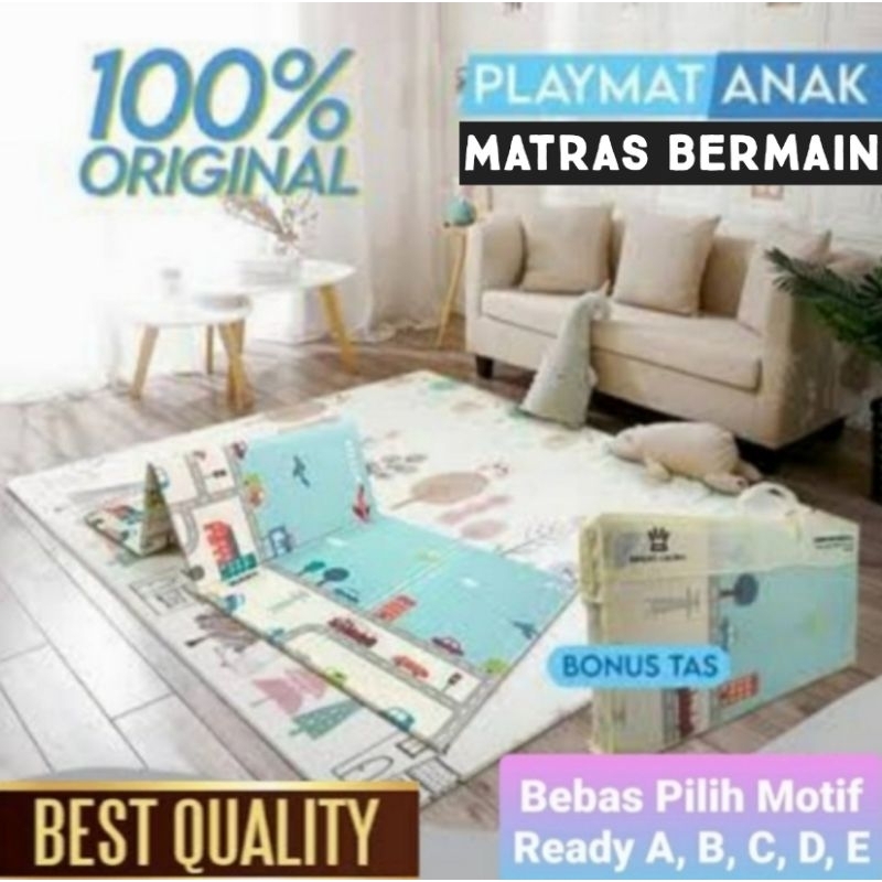 Jual Playmat Lipat Anak Anak Ukuran 120x180 CM Anti Air | Shopee Indonesia