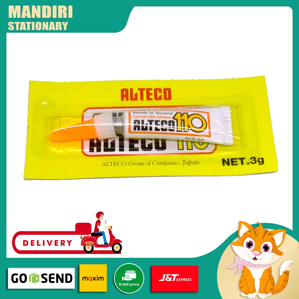 Jual Lem Alteco 110 Super Glue 3gram | Shopee Indonesia