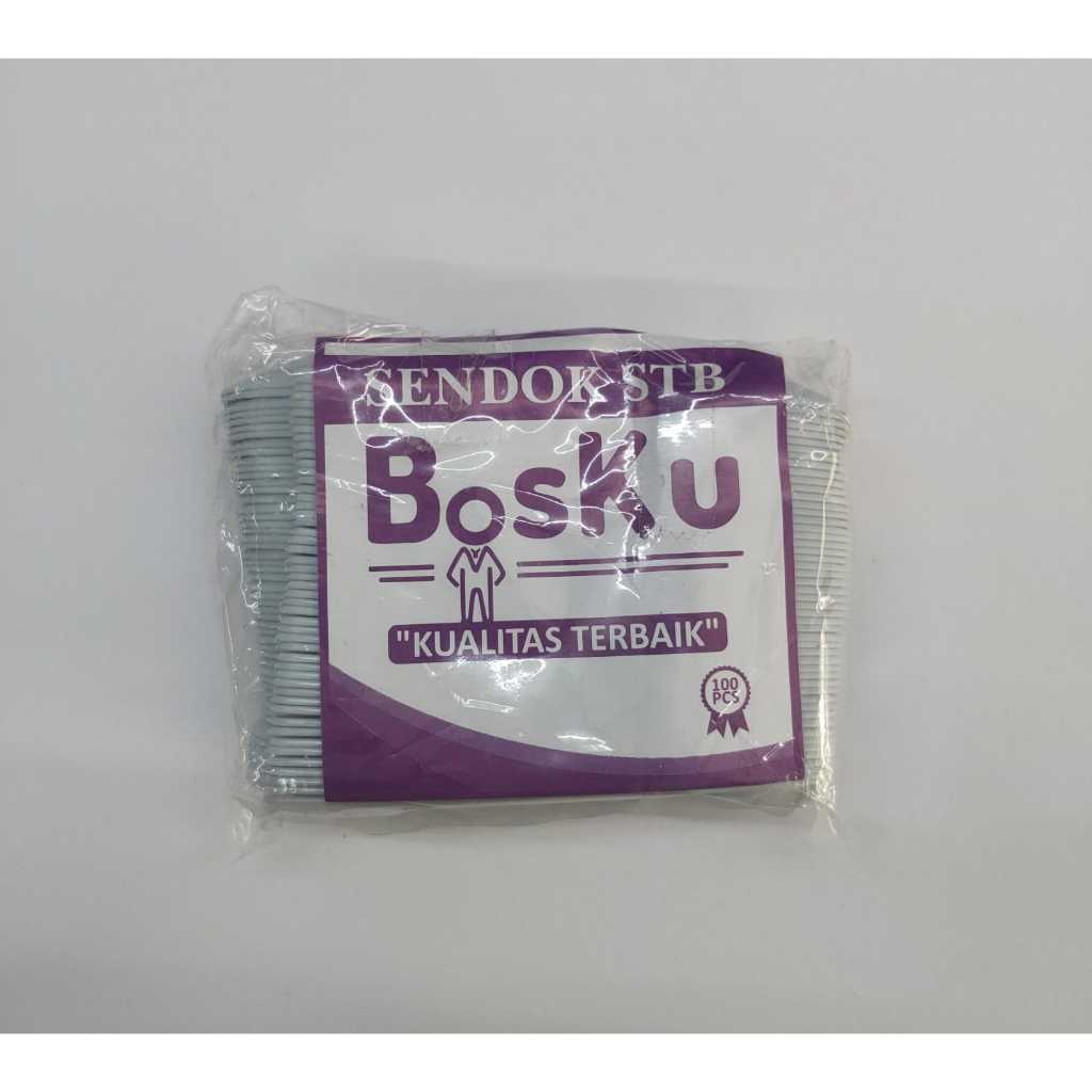 Jual Sendok STB Pudding Jelly Yogurt Putih Susu Tebal - Isi 100 pcs ...
