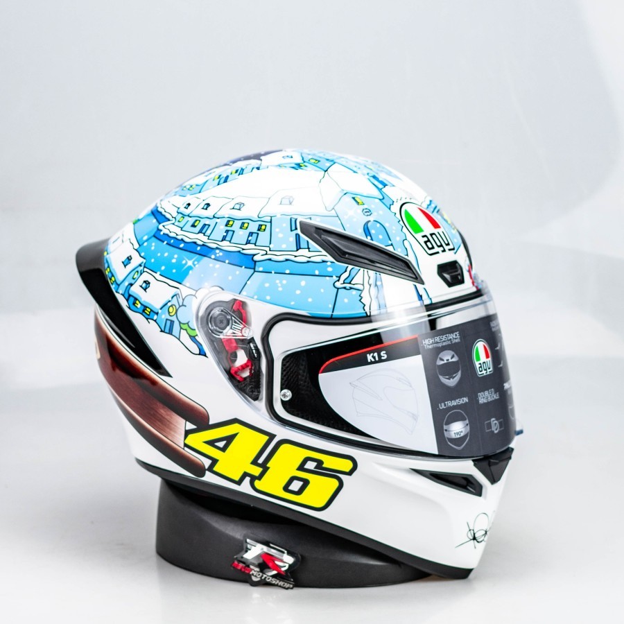 Jual HELM AGV K1S K1 S E2206 ROSSI WINTER TEST 2017 (SNI) | Shopee ...