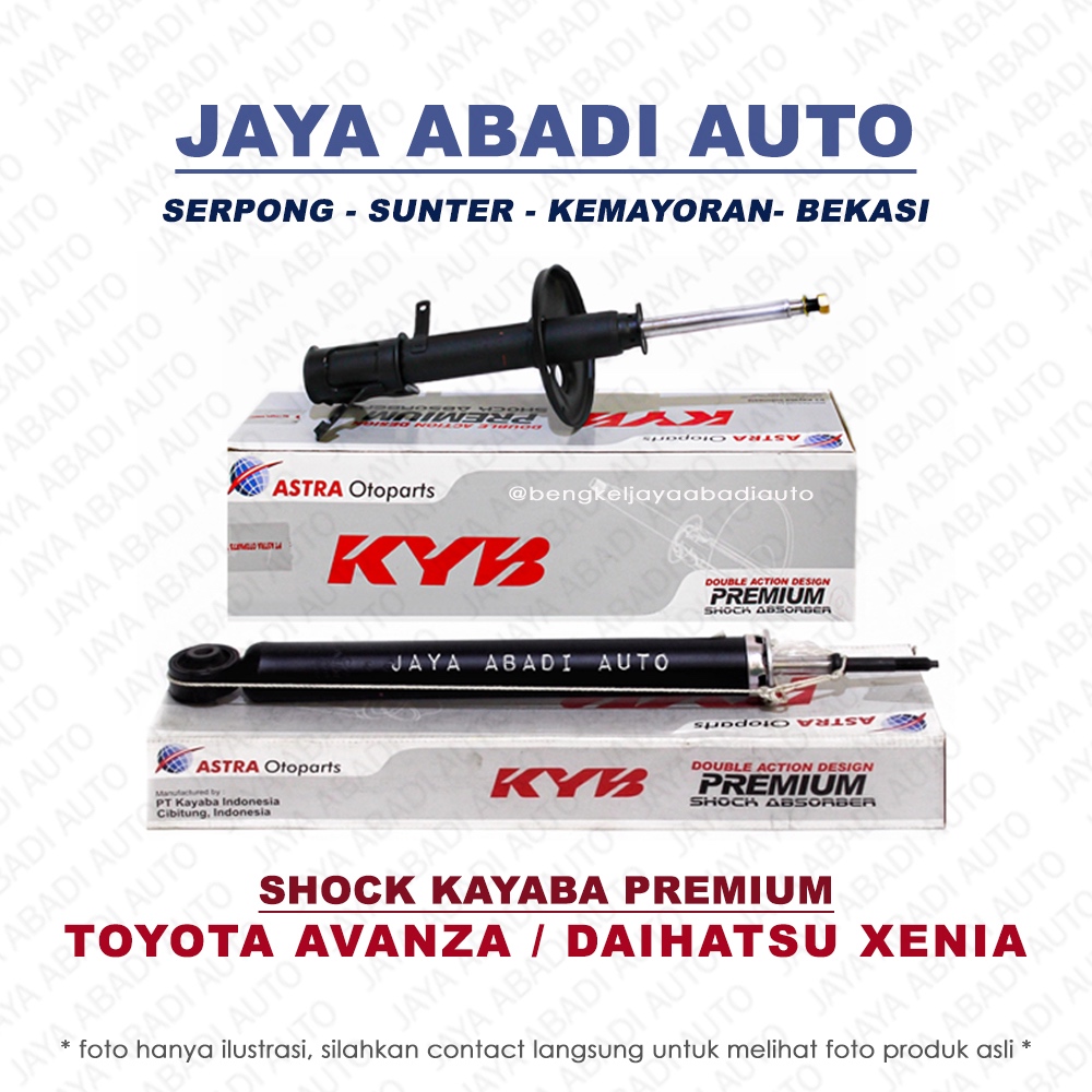 Jual Shock Breaker KAYABA PREMIUM - TOYOTA AVANZA / DAIHATSU XENIA 2003 ...