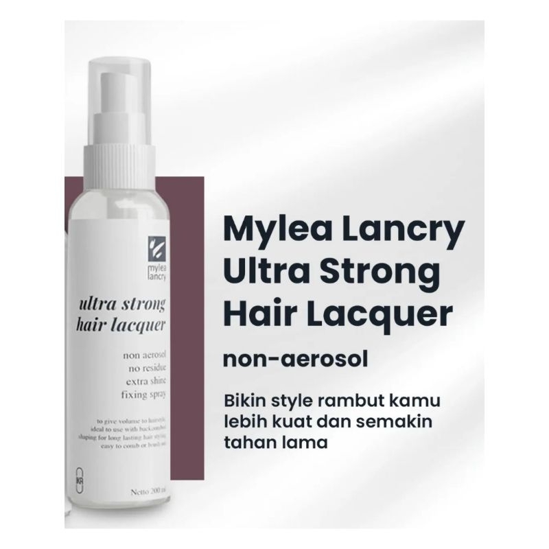 Jual MYLEA Hairspray / Hair Spray Non Aerosol 200ml | Shopee Indonesia