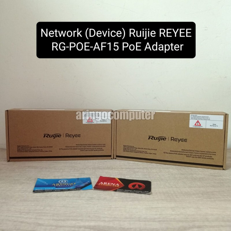 Jual Network (Device) Ruijie REYEE RG-POE-AF15 PoE Adapter | Shopee Indonesia