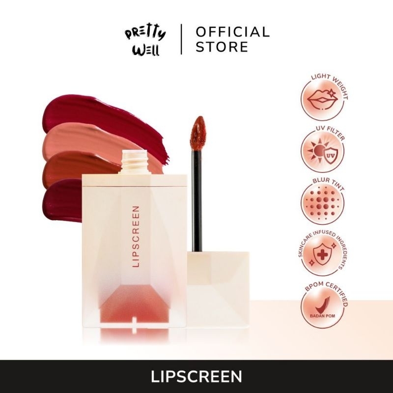 Jual PRETTY WELL LIPSCREEN | Shopee Indonesia