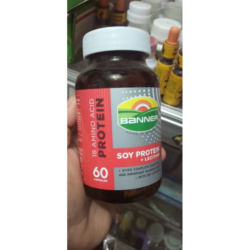 Jual BANNER merah/banner protein kapsul/vitamin ayam | Shopee Indonesia