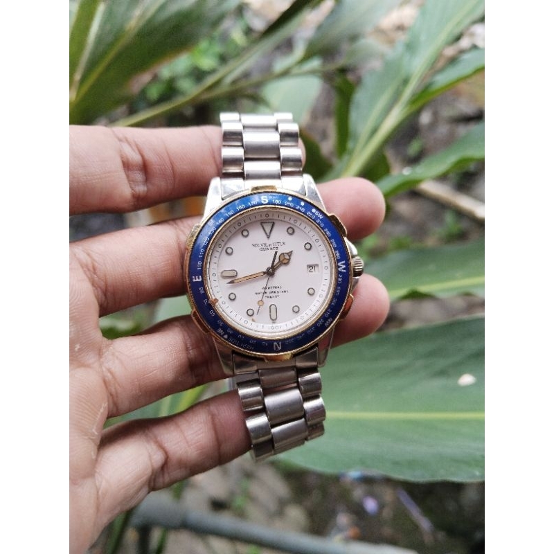Jual jam tangan vintage mewah solvil titus diver originl | Shopee Indonesia