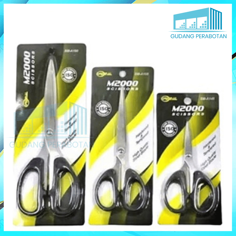 Jual GP PAKET 5PCS gunting m 2000 stainless besi kecil sedang besar ...