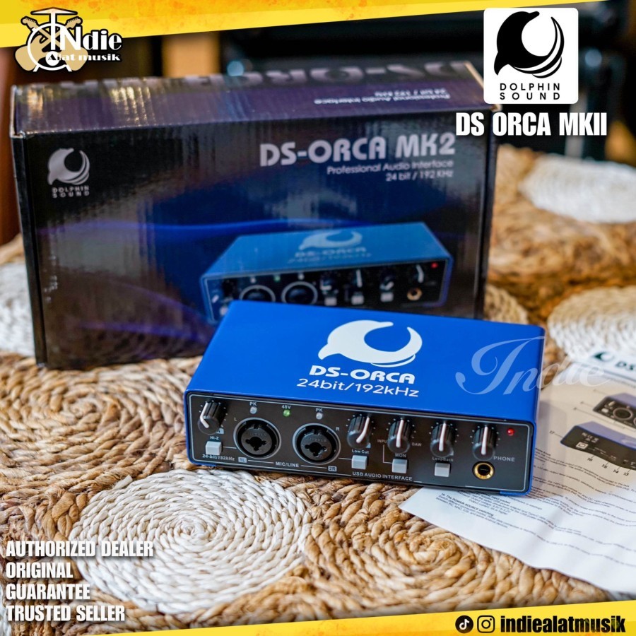 Jual Dolphin Sound DS Orca MK2 Audio Interface l Soundcard USB | Shopee ...