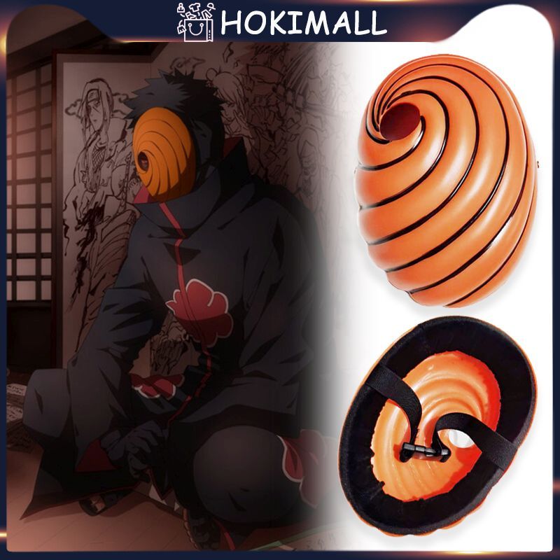 Jual Mask Obito Orange Tobi Obito Uchiha Naruto Cosplay Anime Akatsuki ...