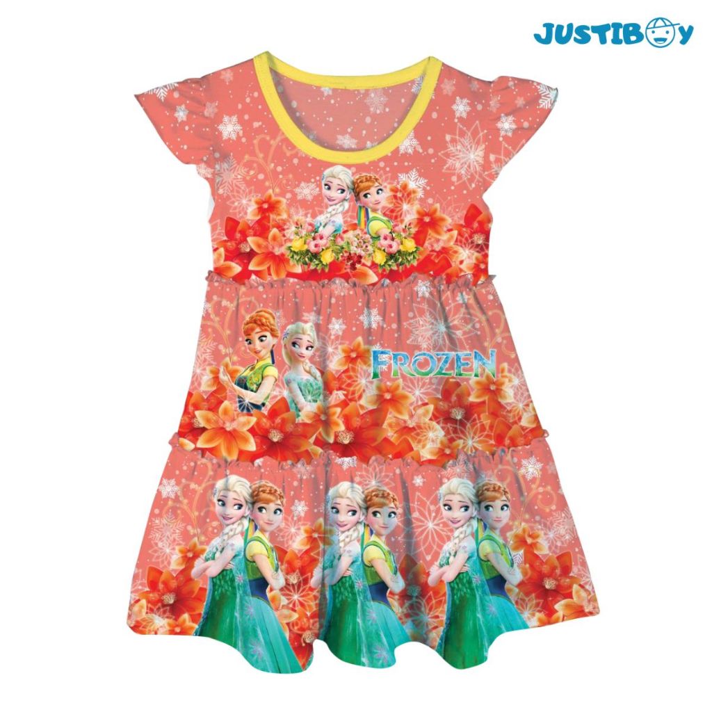 Jual Baju Anak Frozen Elsa Perempuan / Dress Anak Perempuan Frozen ...
