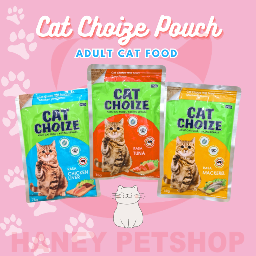 Jual Cat Choize Wet Food Pouch Sachet | Makanan Basah Kucing | Saset ...