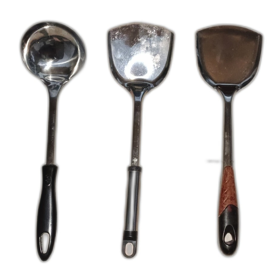 Jual ALAT MASAK SENDOK GORENG GAGANG STAINLESS / SENDOK GORENG GAGANG ...