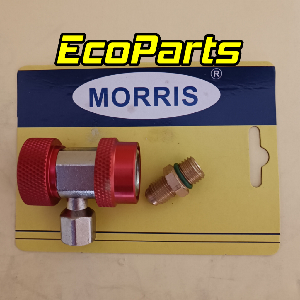 Jual Adaptor FREON Quick Coupler Merah High R134 | Shopee Indonesia