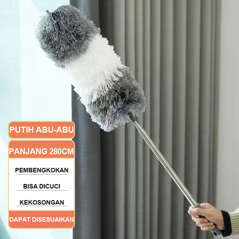 Jual Kemoceng Fleksibel 280cm | Bisa di Tekuk | Alat Pembersih Rumah ...