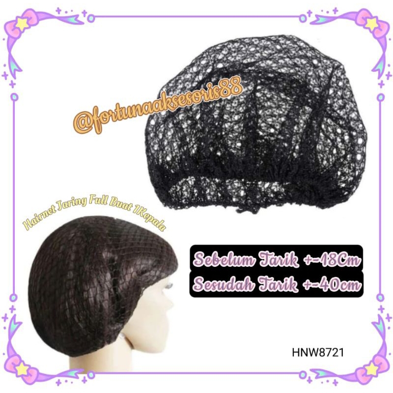 Jual HAIRNET JUMBO TEBAL / WIG CAP TEBAL 18 CM / HAIR NET FULL 1 KEPALA ...