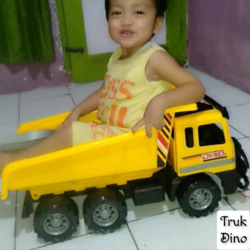 Jual Mainan Mobil Truk Dump Super Jumbo - Mobilan Truck Pasir Besar ...