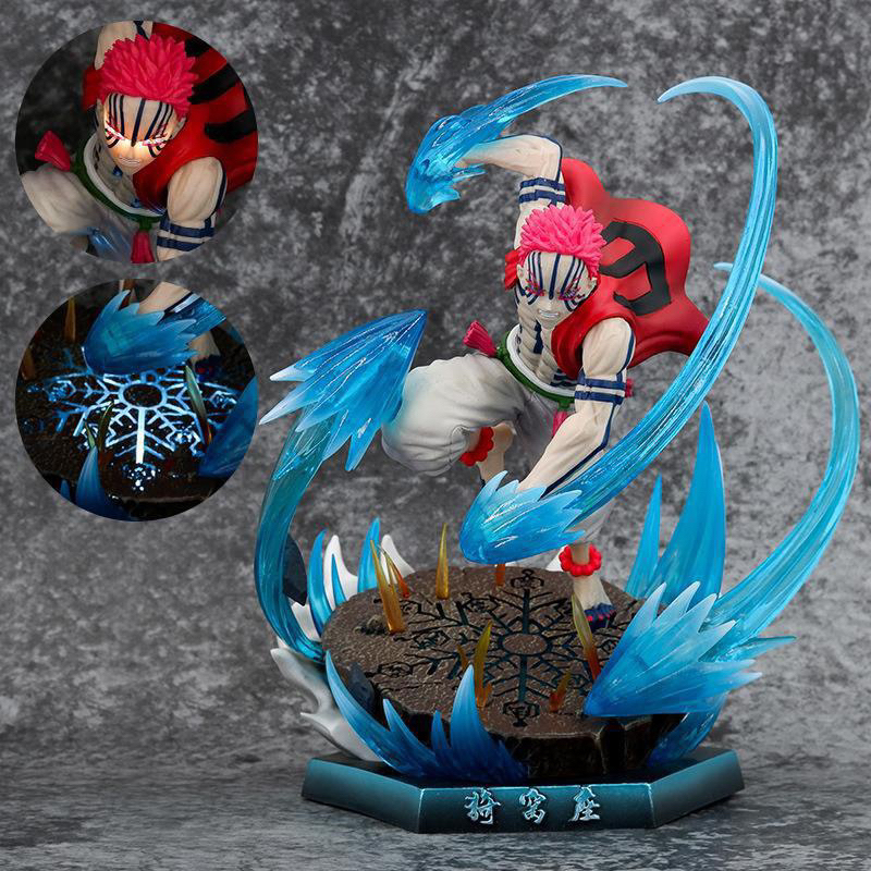 Jual Action Figure Akaza Demon Slayer Kimetsu No Yaiba Uppermoon Recast ...