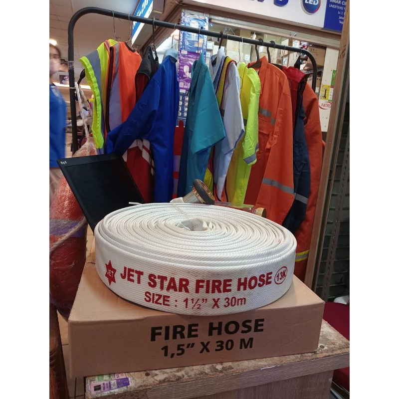 Jual Selang Pemadam Hydrant Fire Hise Canvas Jet Star 1,5" x 30 M ...