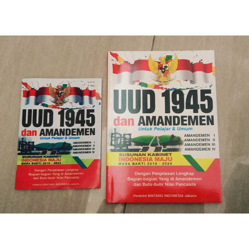Jual Buku Uud 1945 Dan Amandemen Shopee Indonesia 