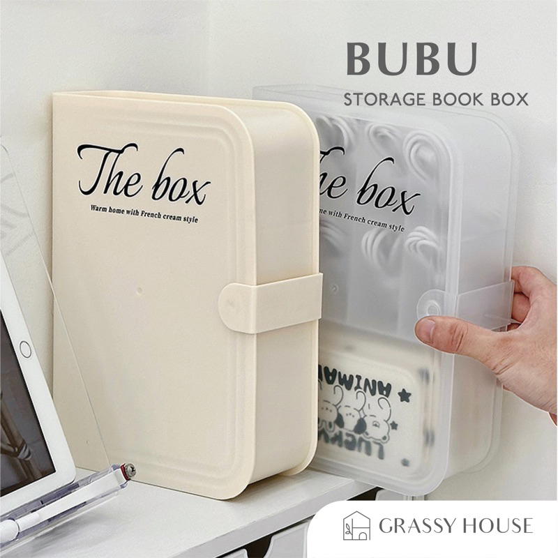 Jual [GRASSY] BUBU Book Storage Box/ Sekat Box Plastik Penyimpanan ...